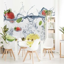 Fototapete K&uuml;che Frucht Cocktail
