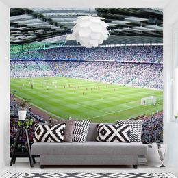 Fototapete Kinderzimmer Fu&szlig;ballstadion