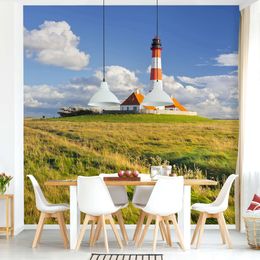 Fototapete Natur Leuchtturm in Schleswig-Holstein