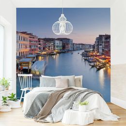 Fototapete Skyline Abendstimmung auf Canal Grande in Venedig
