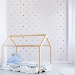 Mustertapete No.YK47 Bunte Punkte