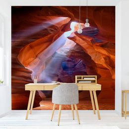 Fototapete 3D-Optik Lichtspiel im Antelope Canyon