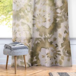 Vorhang Batik auf Leinwand Struktur