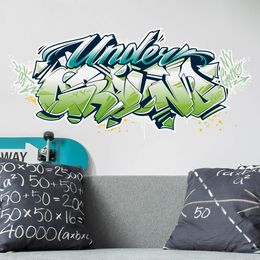 Wandtattoo Graffiti Art Underground - Streetart Street Art - Kinderzimmer Jugendzimmer Jungenzimmer M&auml;dchen - Wandsticker Wandaufkleber S-XXL