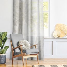 Vorhang Fensterb&ouml;gen zum Tropenwald