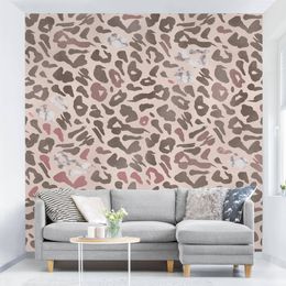 Mustertapete Der Leopard im Boudoir