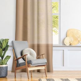 Bilderwelten Vorhang Terracotta Taupe