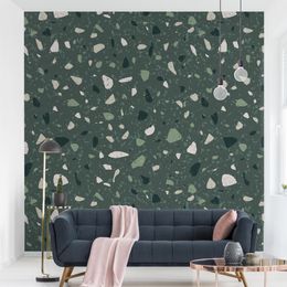 Mustertapete Detailliertes Terrazzo Muster Messina