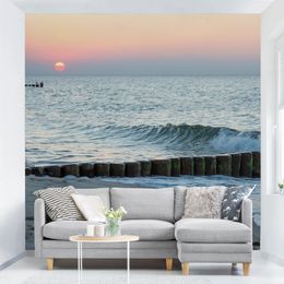 Fototapete Sonnenuntergang am Meer