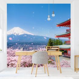 Fototapete Chureito Pagode und Fuji