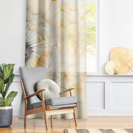 Vorhang Pusteblume mit fliegenden Samen
