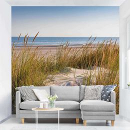 Bilderwelten Fototapete Textiltapete Stofftapete - nahtlose Tapete | Strandd&uuml;ne am Meer