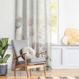 Bilderwelten Vorhang Zart getrocknete Herbstblumen
