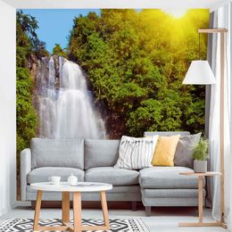 Fototapete Natur Wasserfall Romantik