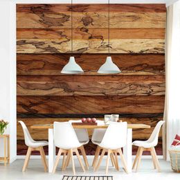 Fototapete Holzoptik Woody Flamed