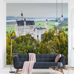 Fototapete Schloss Neuschwanstein Panorama