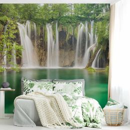 Fototapete Natur Wasserfall Plitvicer Seen