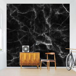 Marmor Tapete Nero Carrara