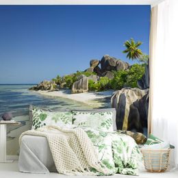 Fototapete Traumstrand Seychellen