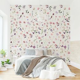 Fototapete Geliebte Wildblumen