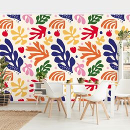 Bilderwelten Fototapete Matisse - Bunte Bl&auml;tter