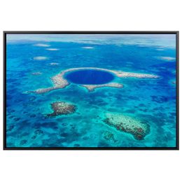 Leinwandbild Leuchtturmriff von Belize
