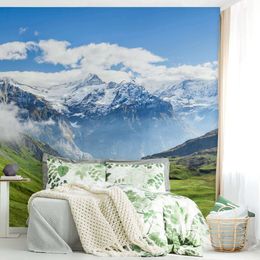 Fototapete Schweizer Alpenpanorama