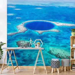 Fototapete Leuchtturmriff von Belize