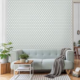 Mustertapete Marokkanisches Ornament Linienmuster