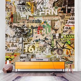 Fototapete Alte Plakatwand