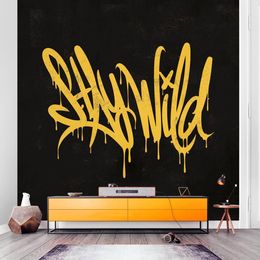 Fototapete Graffiti Art Stay Wild