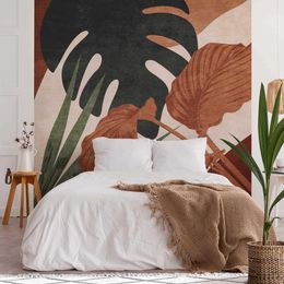 Fototapete Tropische Boho Bl&auml;tter