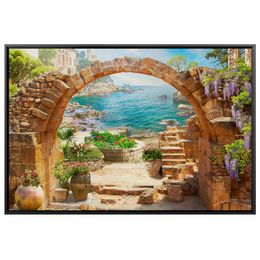 Leinwandbild Paradiesischer Ausblick