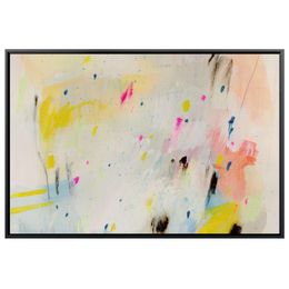 Leinwandbild Pastell Konfetti Ausbruch