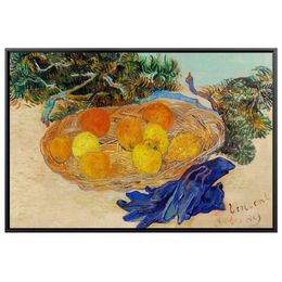 Leinwandbild Van Gogh - Stillleben mit Orangen