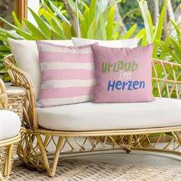 Dekokissen 2er Set Sommerurlaub Duo V