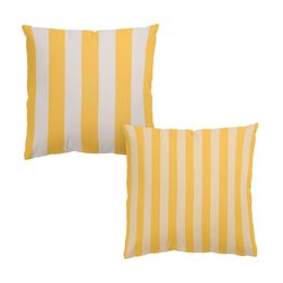 Dekokissen 2er Set Mighty Mango Streifen Duo