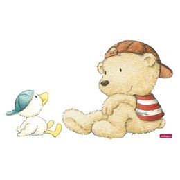 Wandtattoo Kinderzimmer Pitzelpatz und Schnaddeldatz Baby, Junge & M&auml;dchen Wandsticker Kinder Wandaufkleber in S-XXL