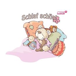 Wandtattoo Kinderzimmer NICI Classic Bear Teddy Babyzimmer Wandsticker Tiere Kinder B&auml;r Wandaufkleber in S-XXL Baby, Junge & M&auml;dchen