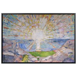 Leinwandbild Edvard Munch - Die Sonne