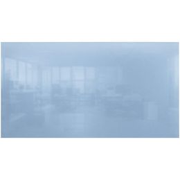 Chameleon Glassboard Sharp, HxT 980 x 4 mm, rahmenlos, Breite 1980 mm, blau