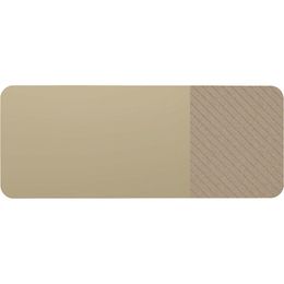 Chameleon Whiteboard Curve Combi, HxT 1980 x 10 mm, rahmenlos, Breite 3920 mm, braun