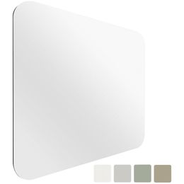 Chameleon Whiteboard CURVE, rahmenlos, mit abgerundeten Ecken, BxH 2180 x 1180 mm, wei&szlig;