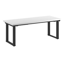 ANKE Werkbank, elektrisch h&ouml;henverstellbar, H&ouml;henverstellbar 695 - 1350 mm, Kunststoffschichtplatte/schwarz, Breite 2000 mm