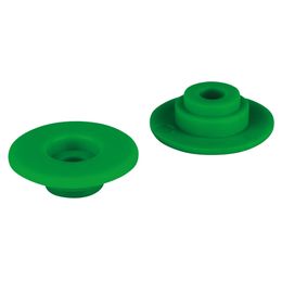 Wentex CURTFIX Farbiger Ring f&uuml;r Vorhangklammer - 50er Set - Gr&uuml;n