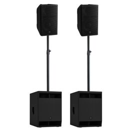 Yamaha DXR10 MK3 Set 02 - 2x YDXR10MK3 - 2x YDXS12MK3 - 2x 21350-000-55