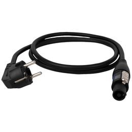DAP-Audio DAP Stromkabel powerCON auf Schuko 3x 1,5 mm&sup2; - 1,5 m