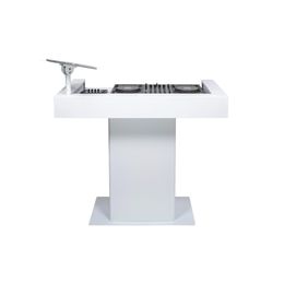 HEADLINER Malibu Portable DJ Booth (Wei&szlig;)