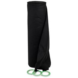 Showgear Rolle Dekomolton 160 g/m&sup2; - Schwarz - 0,8 x 30 m (B x L)