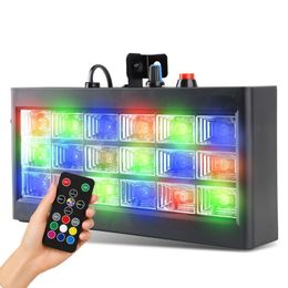 LIGHT4ME STROBE PANEL 18 RGB Stroboskop-Lichteffekt, 18x1W LED